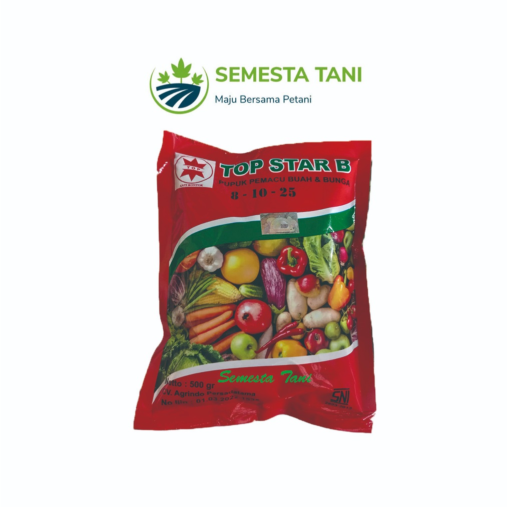 Jual Pupuk Pemacu Buah dan Bunga TOP STAR B 500 GR | Shopee Indonesia