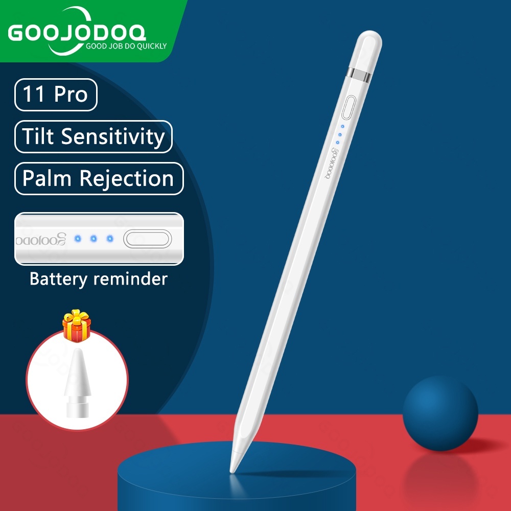 Jual GOOJODOQ GD012 12th Gen Stylus Pencil with Palm Rejection Stylus ...