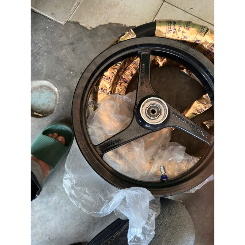Jual velg daytona original ukuran 185 depan mio sporty | Shopee Indonesia