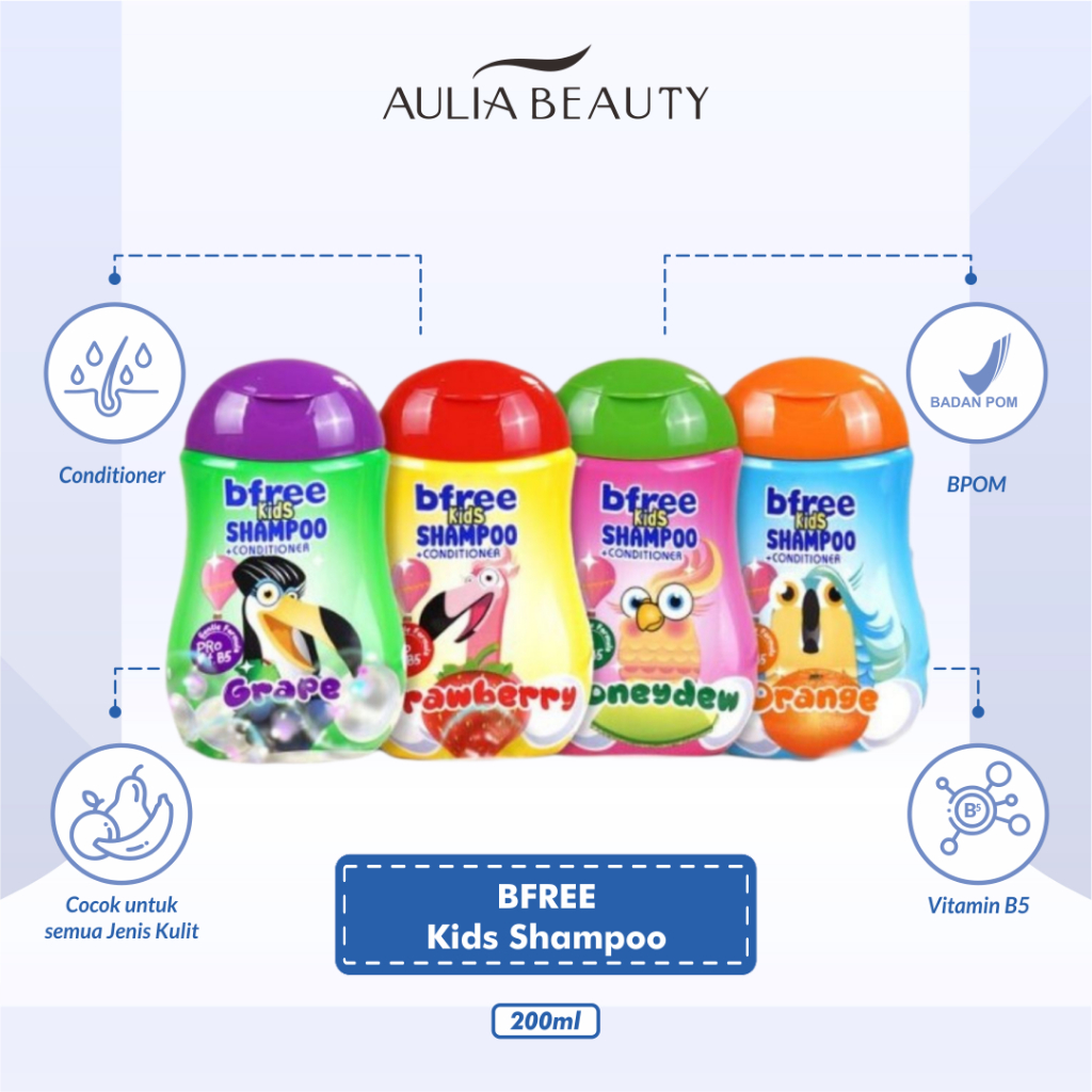 Jual Bfree Kids Shampo Perawatan Rambut Anak Hair Treatment Vitamin B5 ...