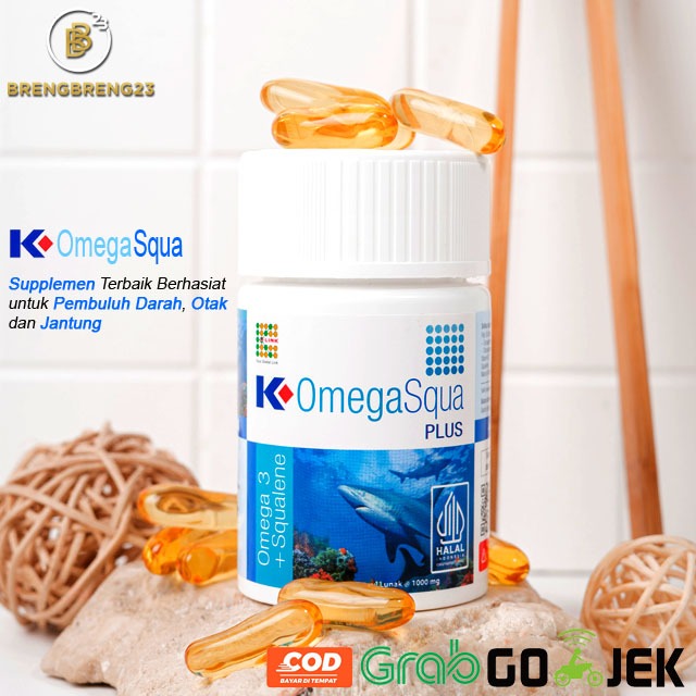 Jual K-OMEGA SQUA PLUS ORIGINAL OMEGA 3 | Shopee Indonesia