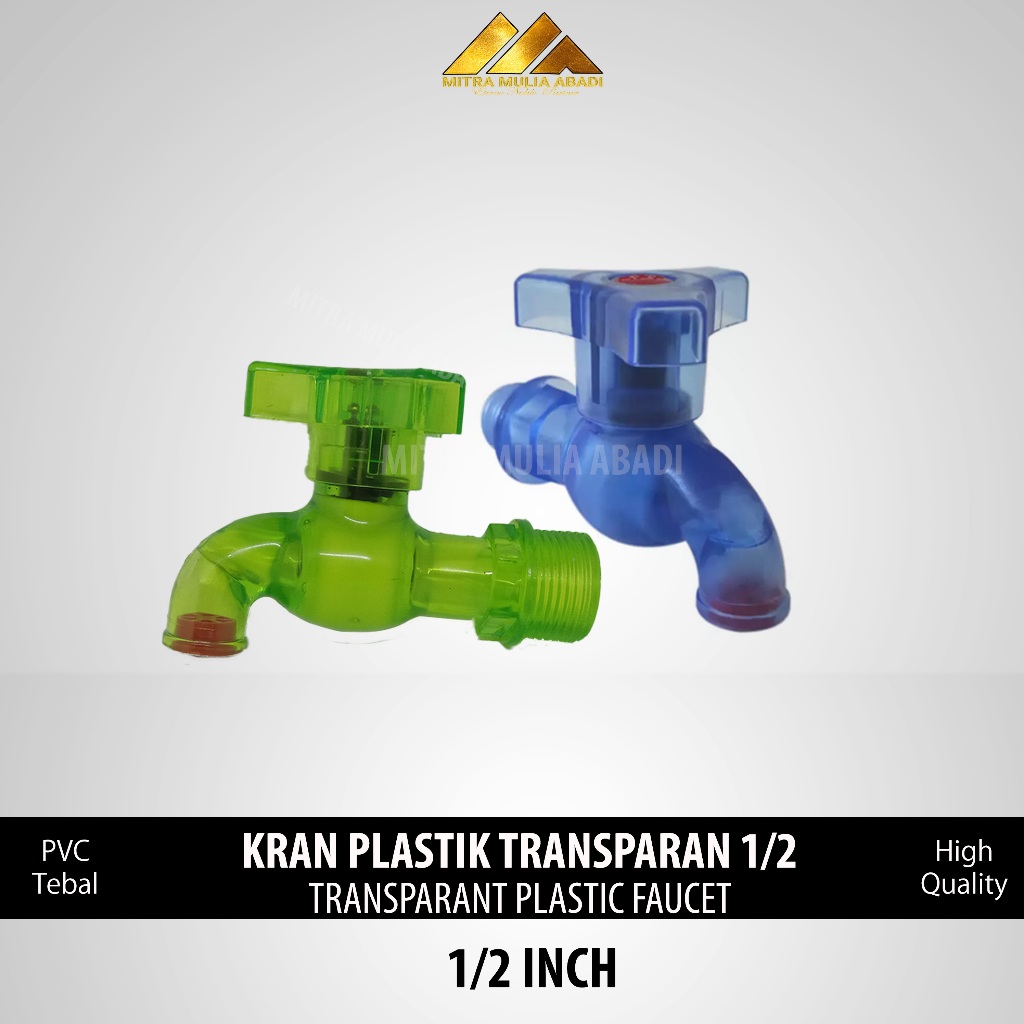 Jual Kran Plastik Transparan 1/2 Inchi - Kran Air Bening Taman | Shopee ...