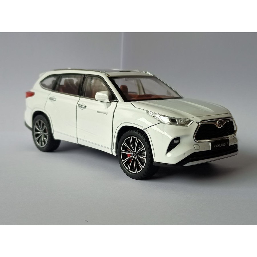 Jual Diecast Mobil Toyota Highlander Jinlifang 1:24 Mobil mainan anak ...
