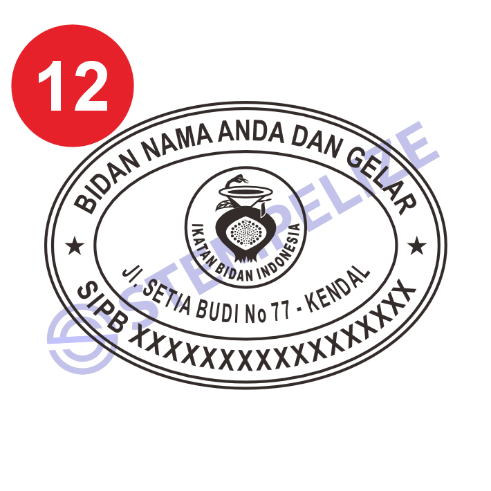 Jual Stempel Bidan Praktek Mandiri / Bidan Desa | Shopee Indonesia