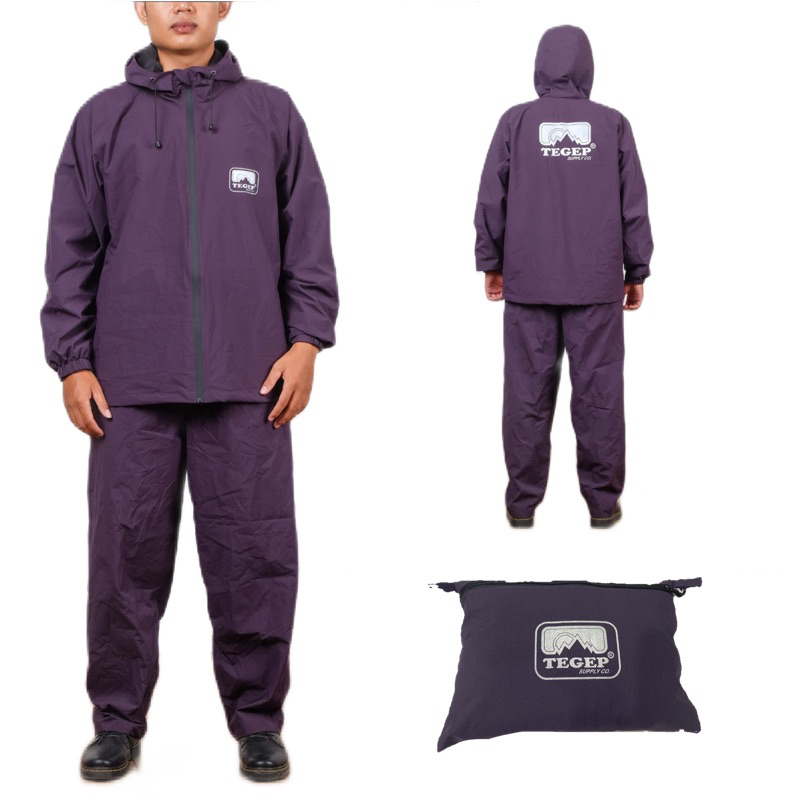 Jual Tegep XWR 103 Jas Hujan Raincoat Anti Air Taslan Baloon Waterproof ...