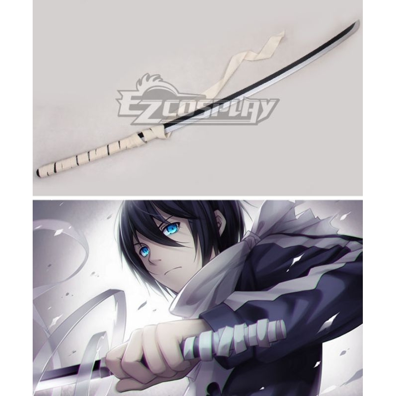 Jual mainan katana kayu noragami aragoto yato sword COSPLAY | Shopee ...