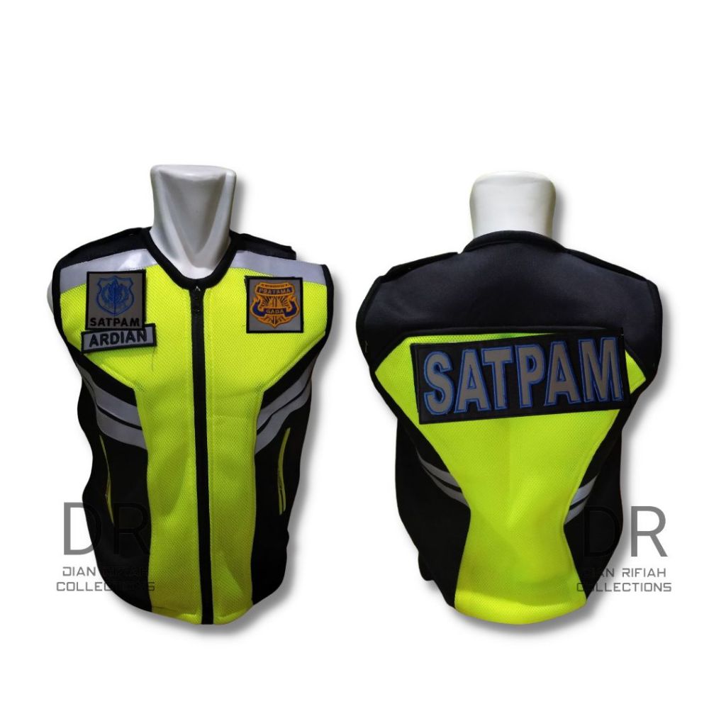 Jual Rompi Security | Rompi Satpam | Rompi Linmas | Rompi Safety Bahan ...