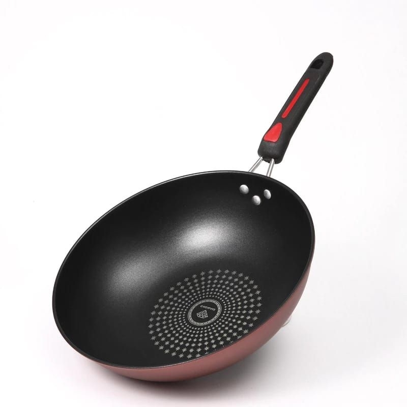 Jual 32cm wajan batu wajan goreng anti lengket panci penggorengan wajan ...