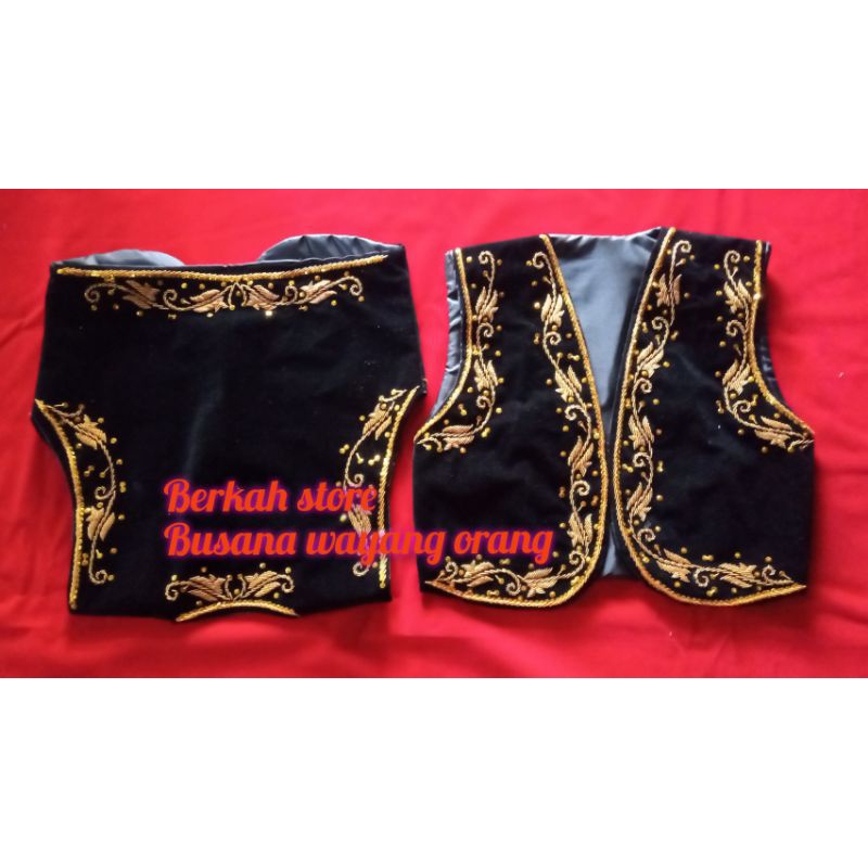 Jual rompi || rompi bludru || aksesoris tari ||rompi wayang orang ...