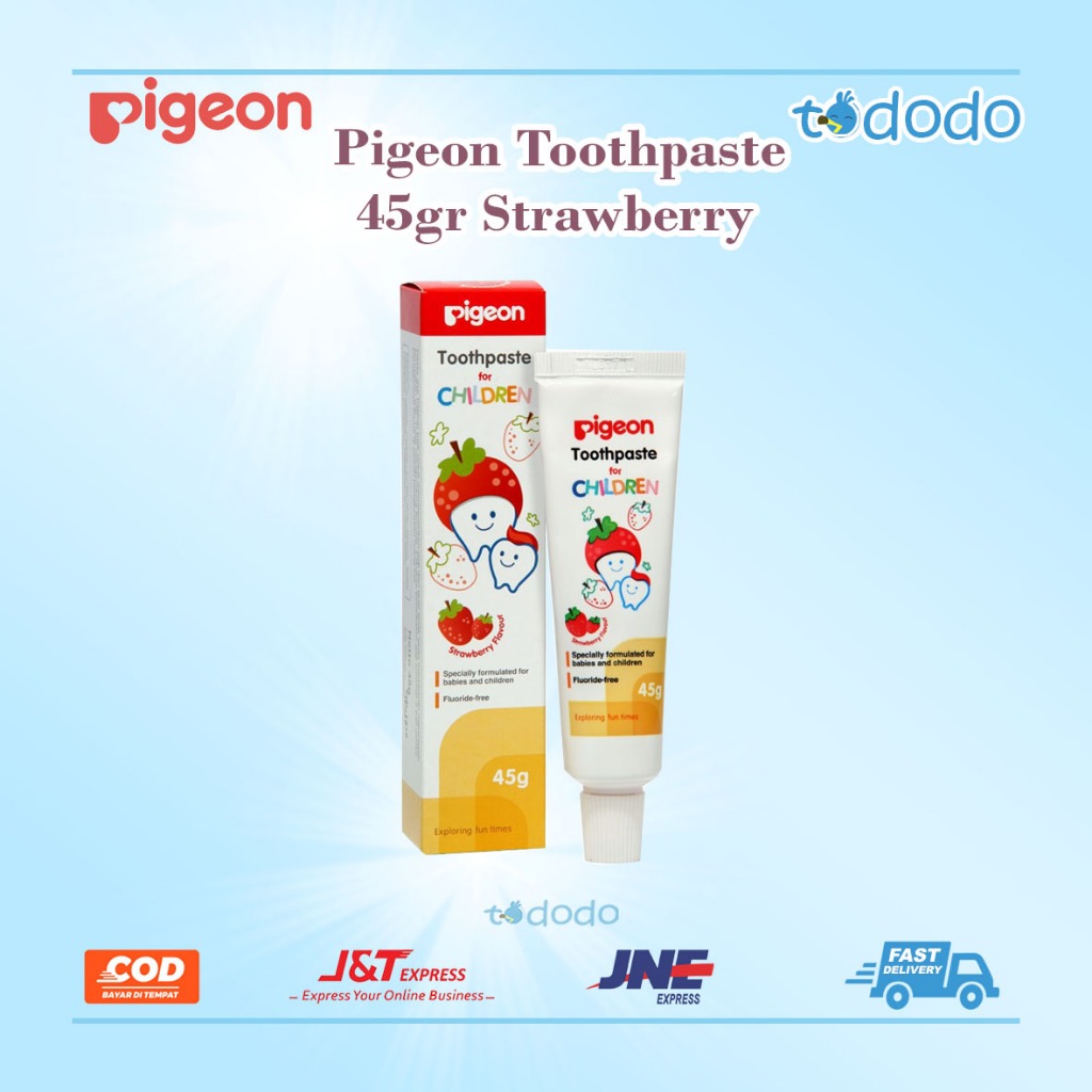 Jual Pigeon Toothpaste 45gr Strawberry | Shopee Indonesia