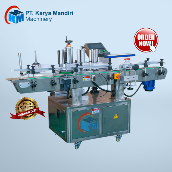 Jual Mesin Labeling Vertical Automatic Round Bottle Labeling Machine ...