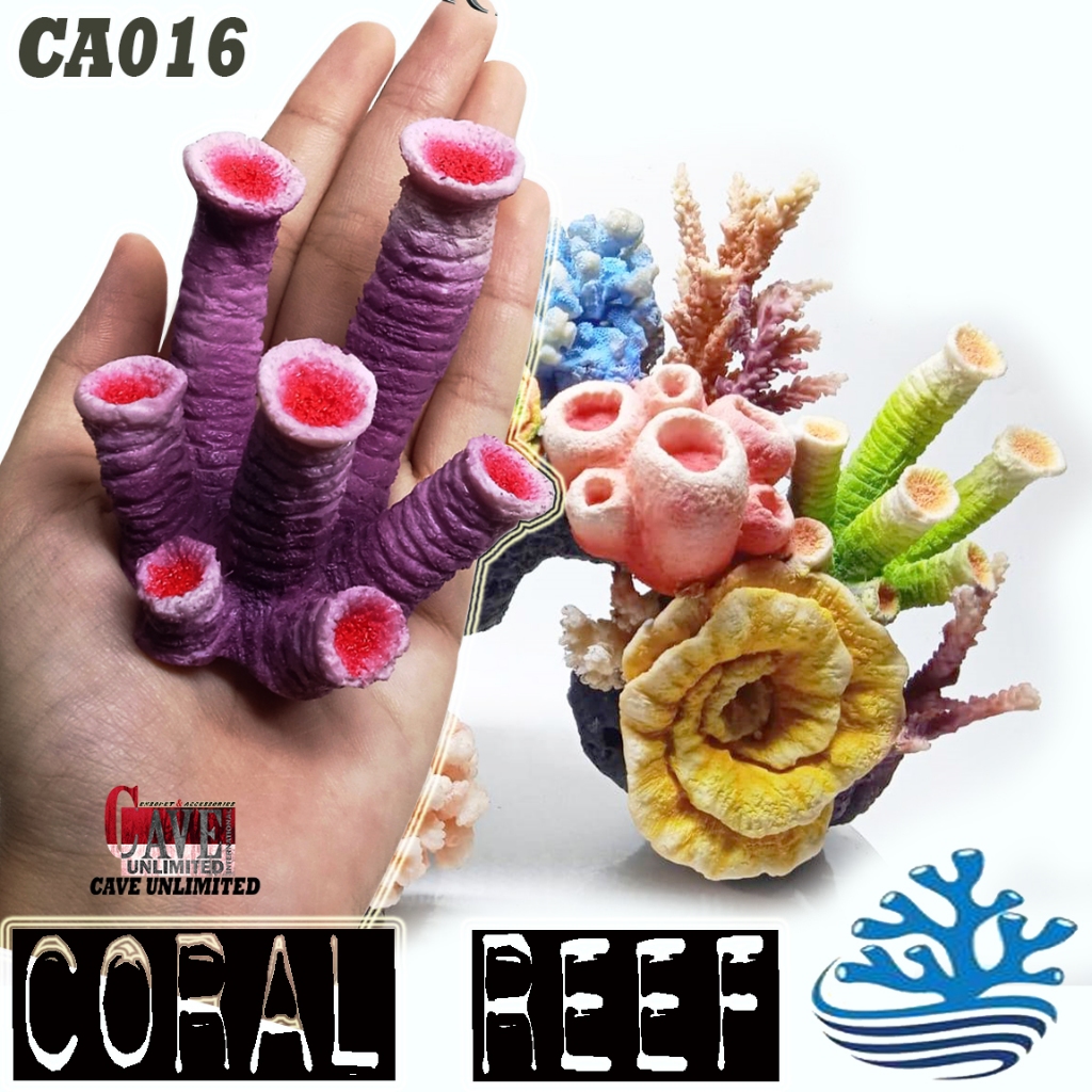 Jual CA016 CORAL ARTIFICIAL TERUMBU KARANG REEF PALSU ANEMON LAUT ...