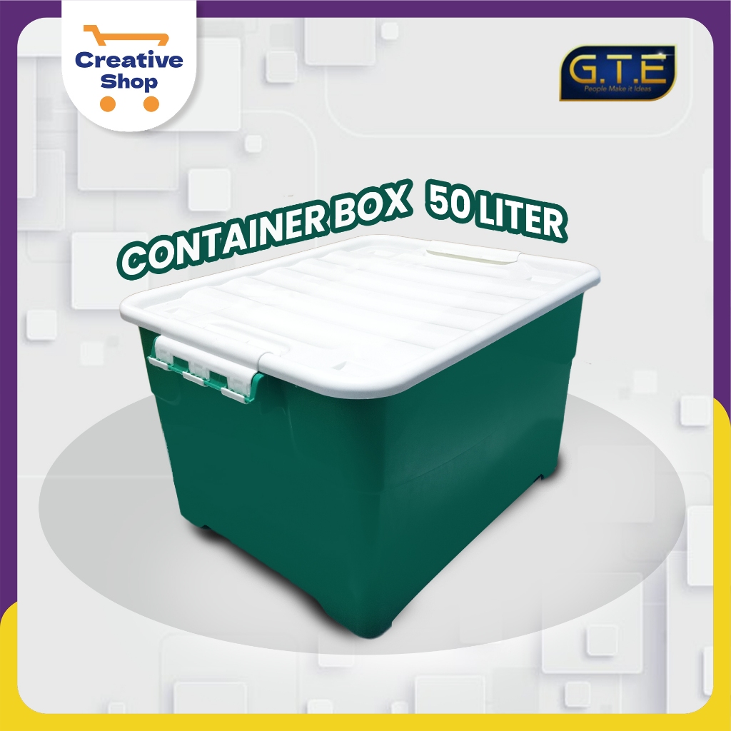 Jual CREATIVESHOP | Container Box 50L / Kotak Penyimpanan Kapasitas ...
