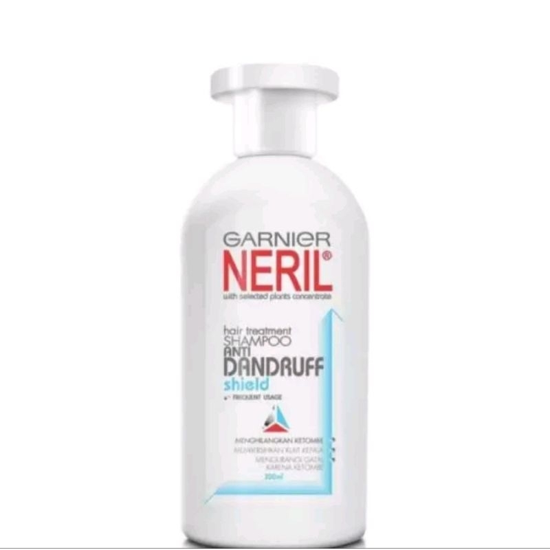 Jual Garnier Neril hair Treathment Shampoo Anti Dandruff shield 200ml ...