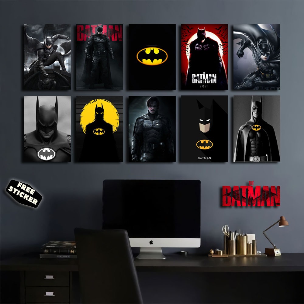 Jual POSTER HIASAN DINDING THE BATMAN/ HIASAN DINDING POSTER AESTHETIC ...