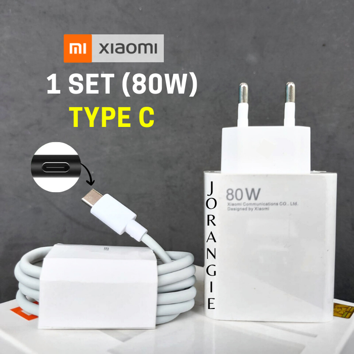 Jual Charger / Casan / Cas Xiaomi 33 65 67 80 Watt Redmi Note 9 10 10S ...
