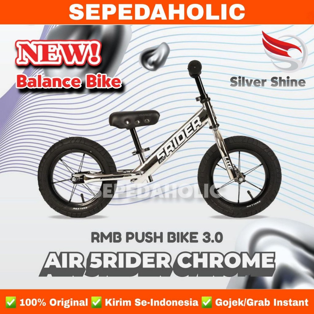 Jual Push Bike / Balance Bike RMB 5RIDER Ban Karet AIR WAFE PASTEL ...