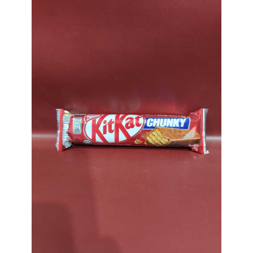 Jual Nestle KitKat Chunky Bar 38gr - Chocolate Wafer KitKat | Shopee ...