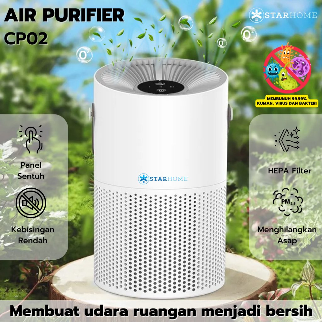 Jual StarHome Air Purifier Penyaring Penjernih Udara Anti Virus Bakteri ...