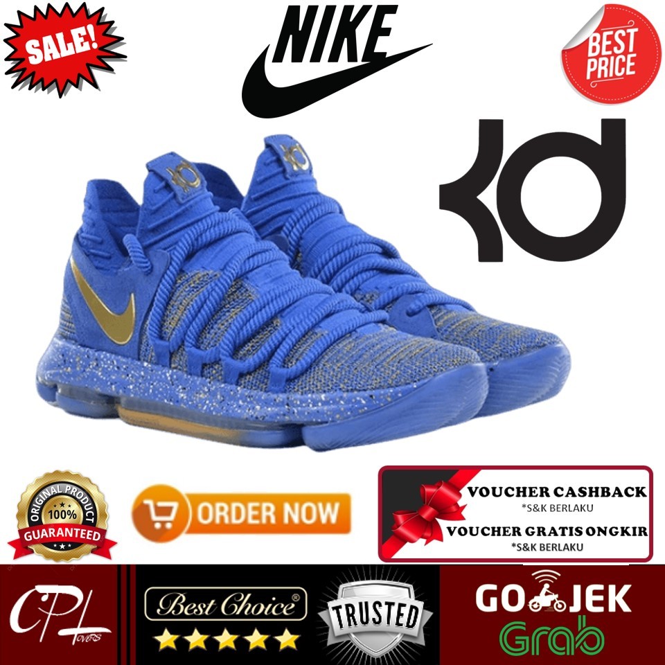 Jual Nike Zoom KD 10 EP Finals MVP | Shopee Indonesia