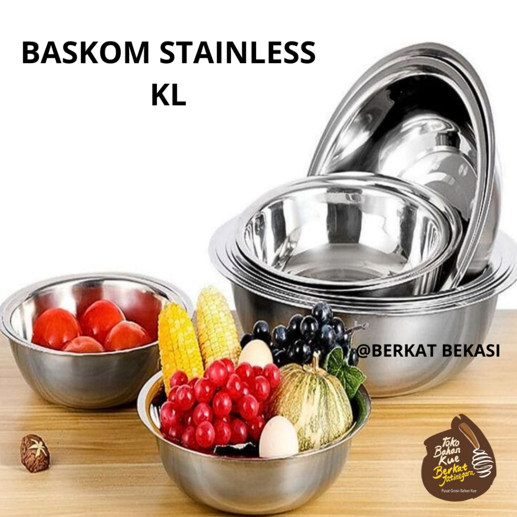 Jual BASKOM STAINLESS KL/BASKOM SERBAGUNA | Shopee Indonesia