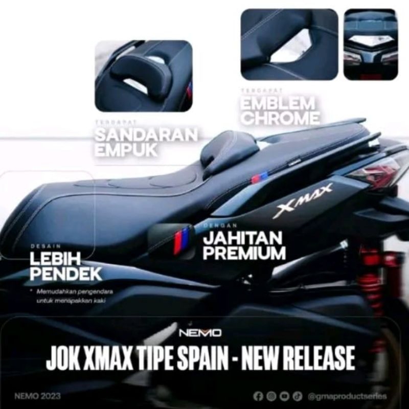 Jual Jok Xmax New Connected 2023 2024 Comfort Eropa Papas Rangka Lebih ...