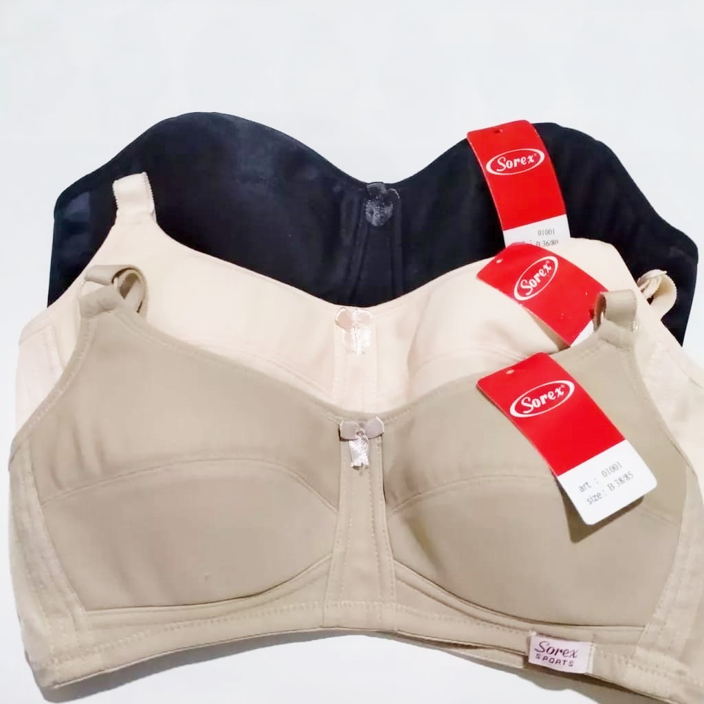 Jual Premium - Bra Halus Busa Tipis - Tanpa Kawat Sorex BH01001 / BH ...