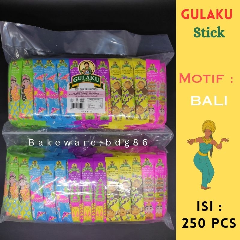 Jual GULAKU STICKS 250 PCS X 8 GR / GULA STIK / GULAKU STICK | Shopee ...