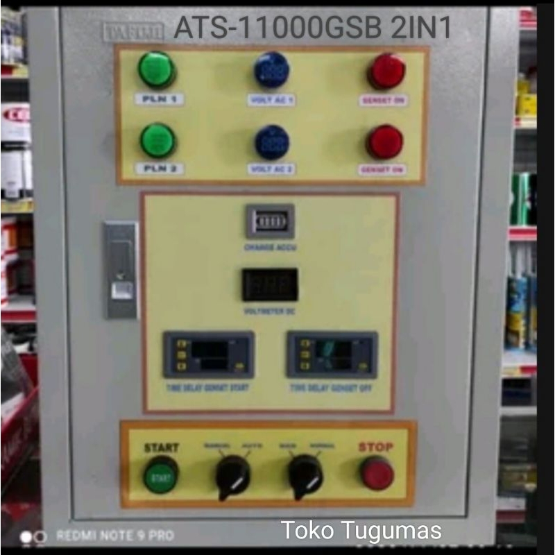 Jual ATS AMF GENSET ATS-11000GSB 2IN1 | Shopee Indonesia