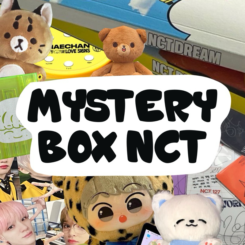 Jual mystery lucky box nct random official fanmade doll photocard md ...