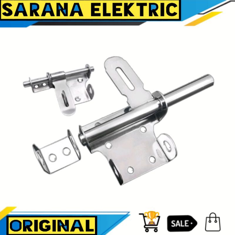 Jual Kunci slot stainless SUS 304 steel untuk pintu rumah / gudang ...