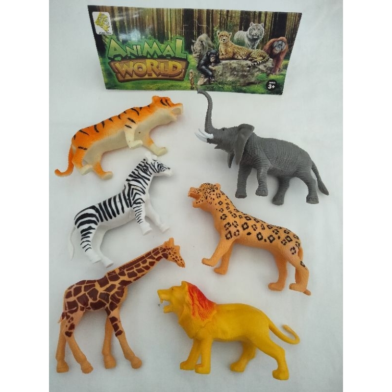 Jual Mainan Binatang wild animal | Shopee Indonesia