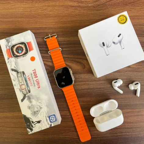 Jual ( BISA COD ) ORIGINAL Smart Watch T800 Ultra series 8 1 SET ...