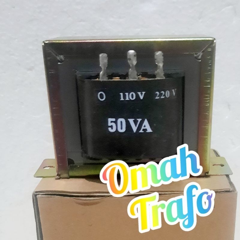 Jual trafo auto step down 50 va / 50 watt 380 440v / 110 220v model ...