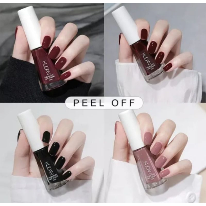 Jual KUDAN kutek halal muslimah nail polish 10ML Peel Off | Shopee ...