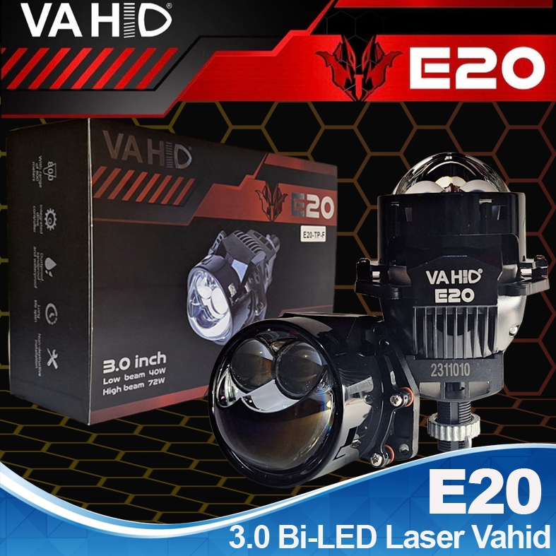 Jual Bi-LED E20 Surpass Laser | 3 inch LED Laser Projector Vahid 40W ...