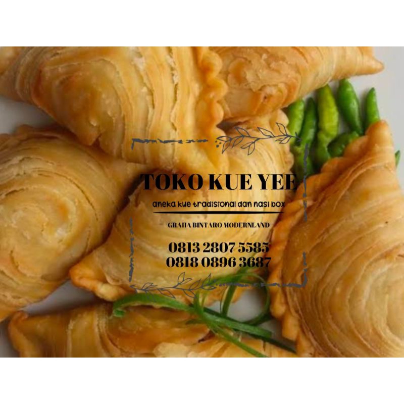 Jual KARIPAP PASTEL CURRY PUFF HOMEMADE | Shopee Indonesia