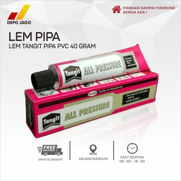 Jual Lem pipa pvc lem tangit pipa 40gr | Shopee Indonesia