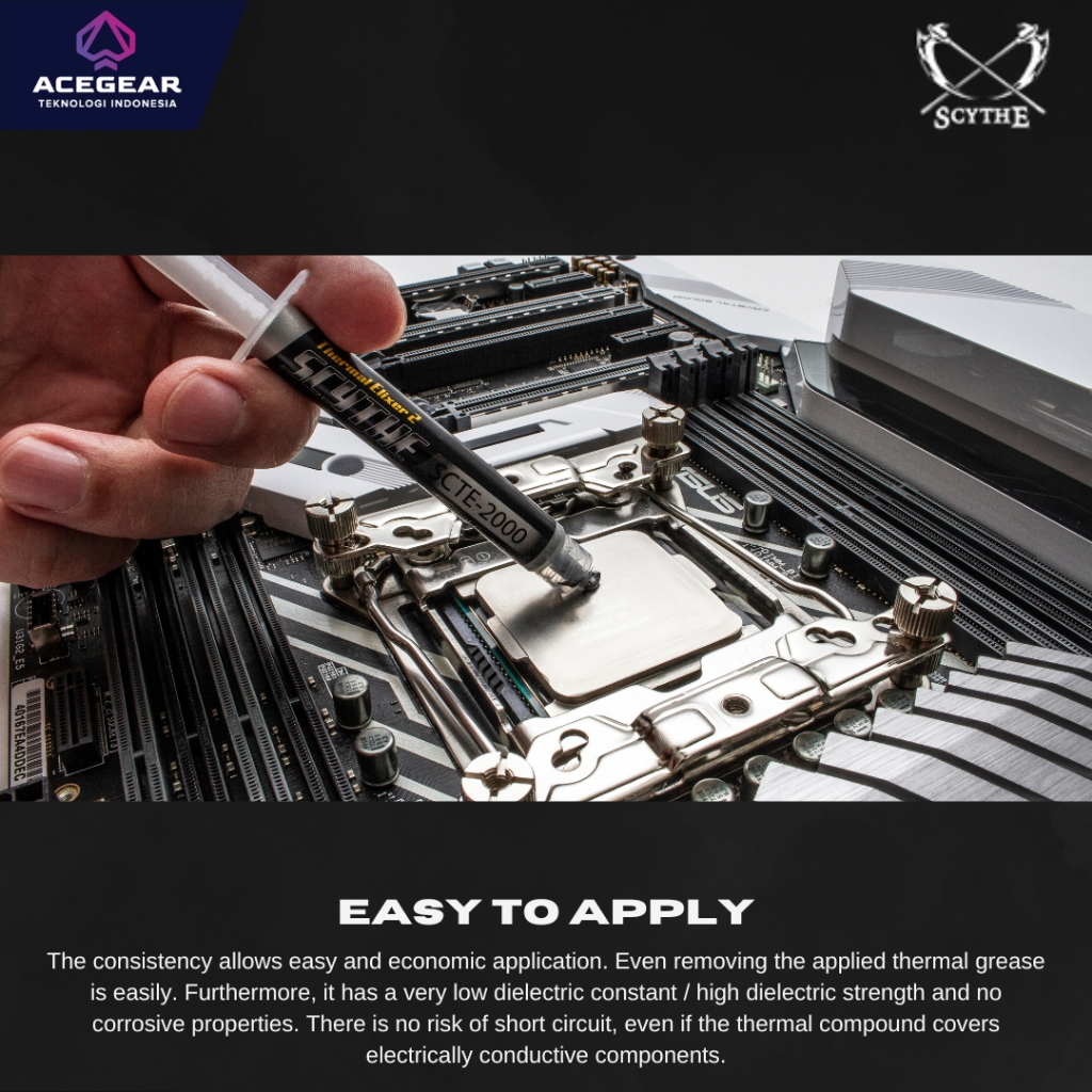 Jual SCYTHE Thermal Elixir 2 - High Perfomance Thermal Paste | Shopee ...