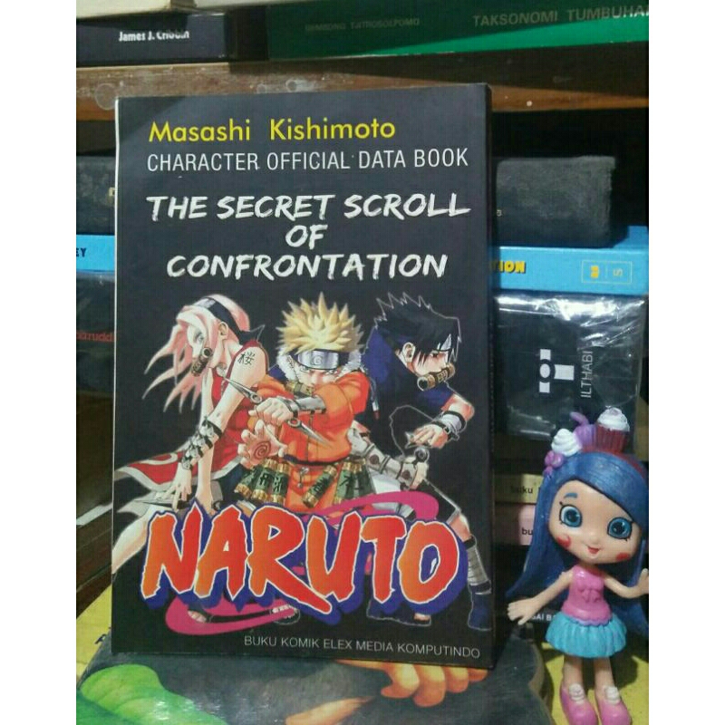 Jual komik Naruto:The secret scroll of confrontation-caracter official ...