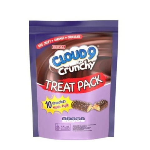 Jual Cloud 9 Crunchy Treat Pack Isi 10pcs Snack bar Wafer PROMO ...