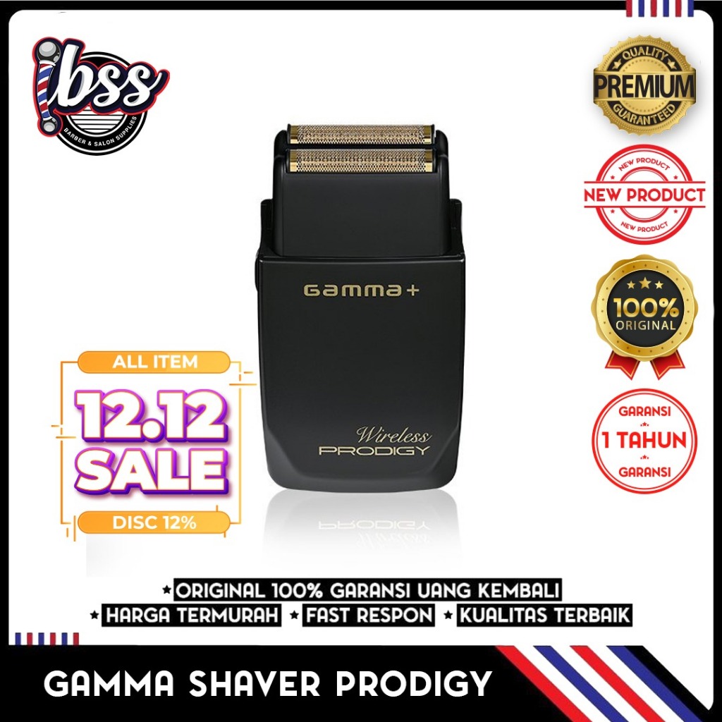 Jual GAMMA SHAVER PRODIGY / TRIMMER / DETAILER / WIRELESS CHARGING ...