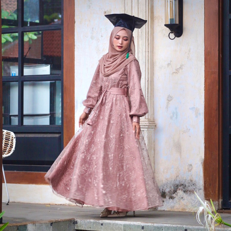 Jual Anggun Dress - wedding dress - Gaun Wisuda - dress pesta akad ...