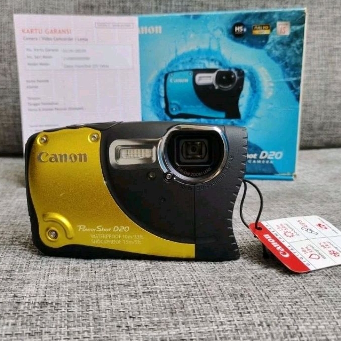 Jual Canon Powershot D20 GPS Underwater Kamera Waterproof Murah ...