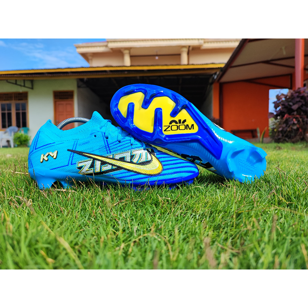 Jual Sepatu Bola Nike Mercurial Zoom XV 15 Elite x Mbappe FG Baltic ...