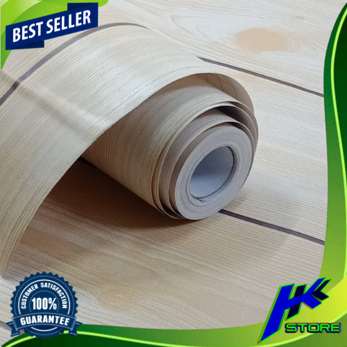 Jual Wallpaper Dingding Motif Kayu 45cm x 5m Rustic Cream Coklat ...