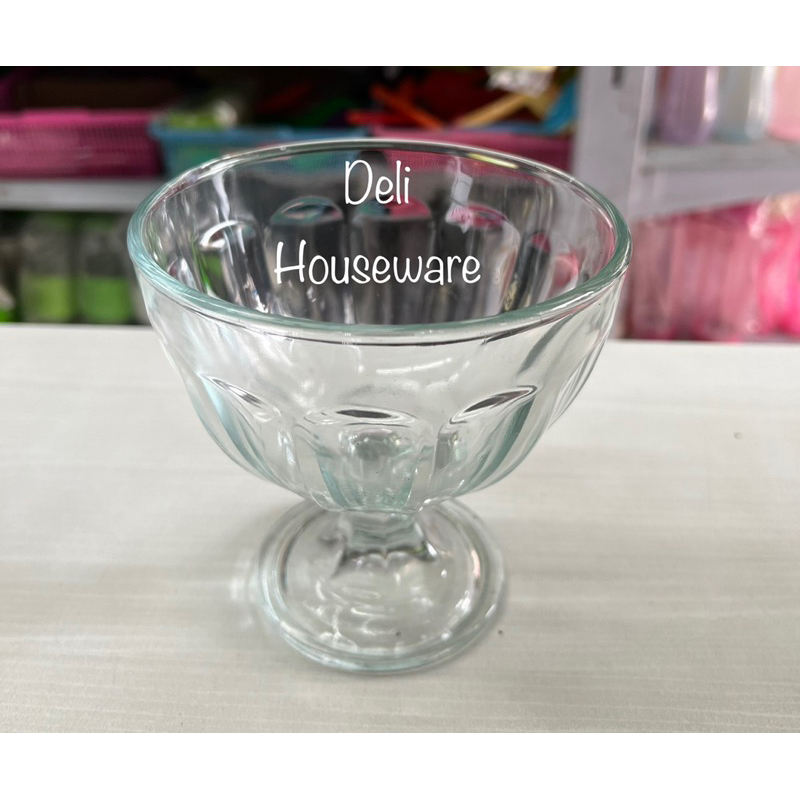 Jual Mangkuk Es Teler Gelas Buah Ice Cream Kaca Cafe / Tempat Minyak ...