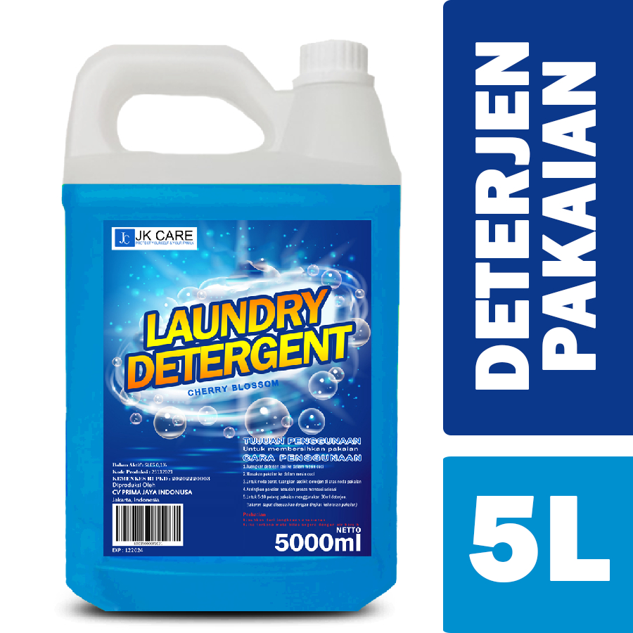 Jual Deterjen Cair Sabun Cuci Baju 5 Liter KHUSUS GRAB/GOSEND | Shopee Indonesia