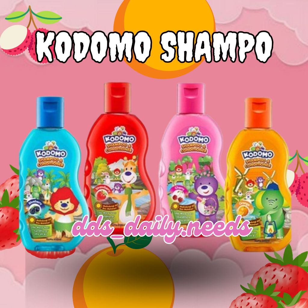 Jual Kodomo Kids Shampo & Conditioner 200ml/ Perawatan Rambut Anak | Shopee Indonesia