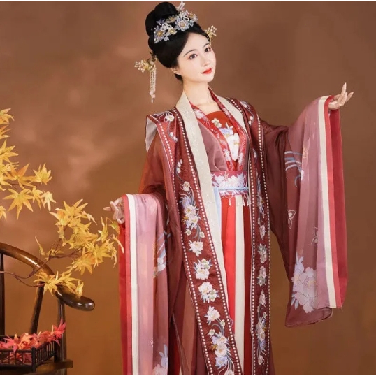 Jual Plus size 2XL Hanfu, suitable for ancient Ming Dynasty women ...